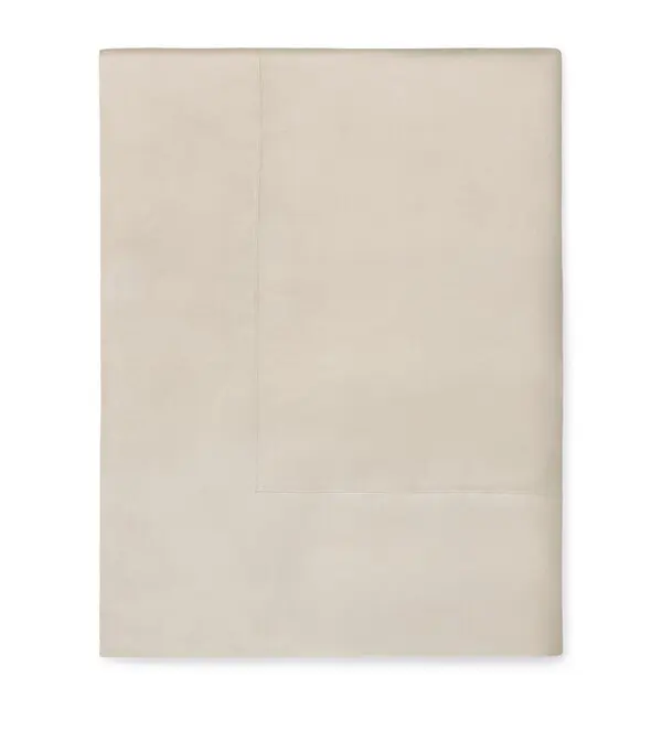 PRATESI Lucente King Flat Sheet - Beige
