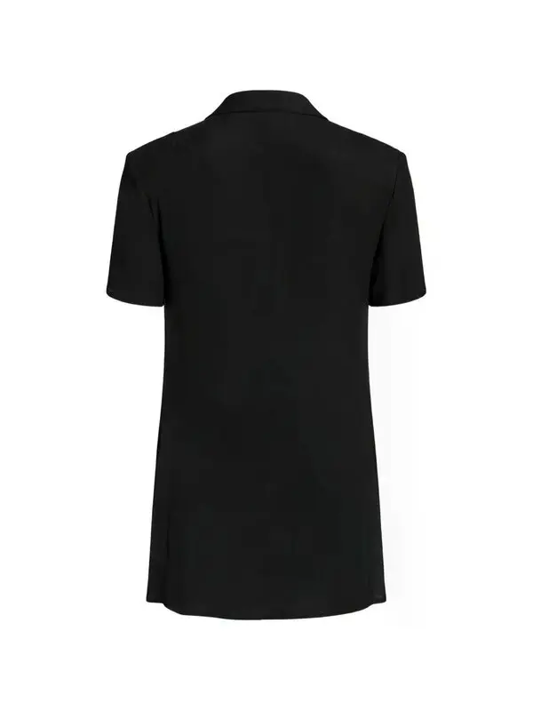 Yohji Yamamoto Short-sleeve Notched-lapels Jacket