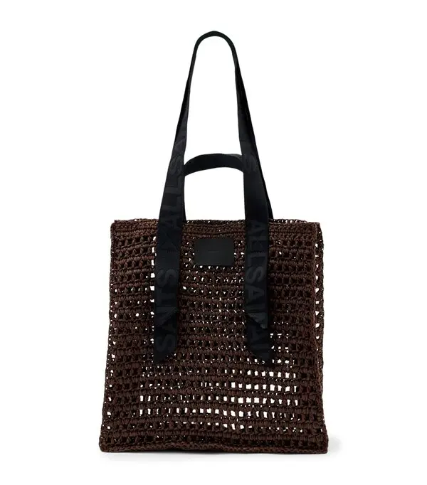 ALLSAINTS Lullah Woven Tote Bag - Brown
