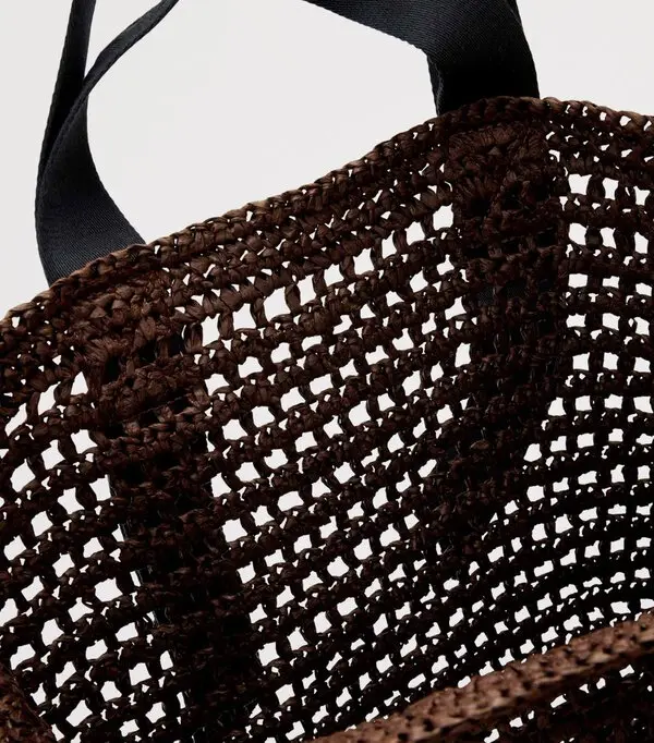 ALLSAINTS Lullah Woven Tote Bag - Brown