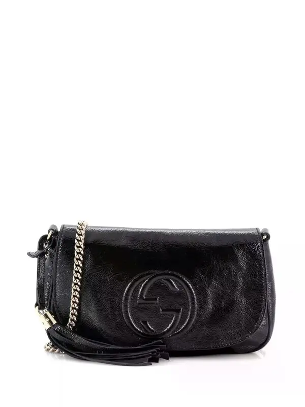 Gucci Soho Chain Patent Medium Crossbody Bag