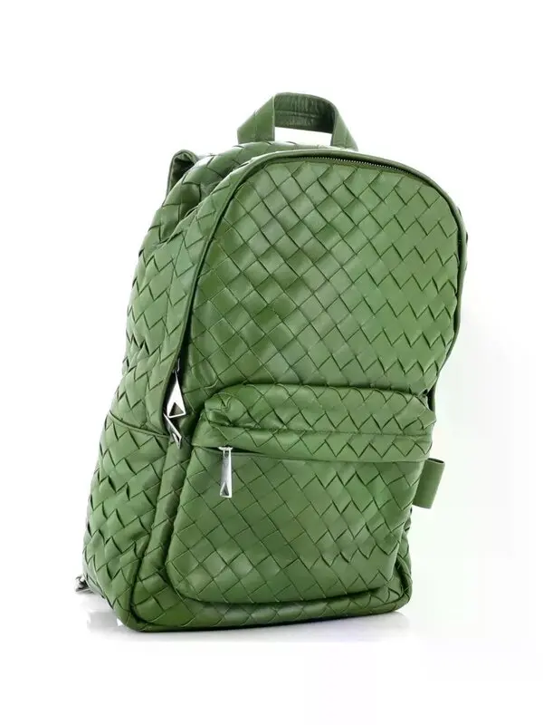 Bottega Veneta Intrecciato Leather Medium Backpack