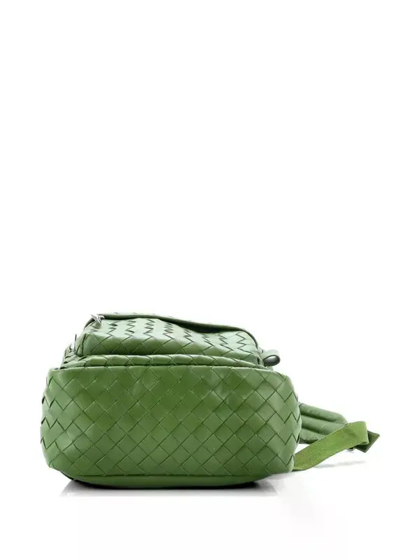 Bottega Veneta Intrecciato Leather Medium Backpack