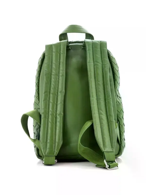 Bottega Veneta Intrecciato Leather Medium Backpack