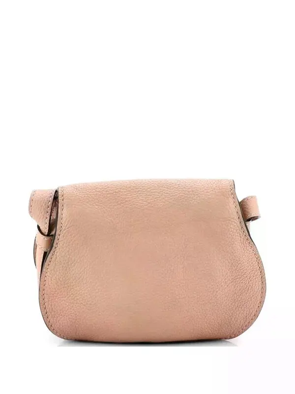 Chloé Marcie Leather Small Crossbody Bag - Neutrals