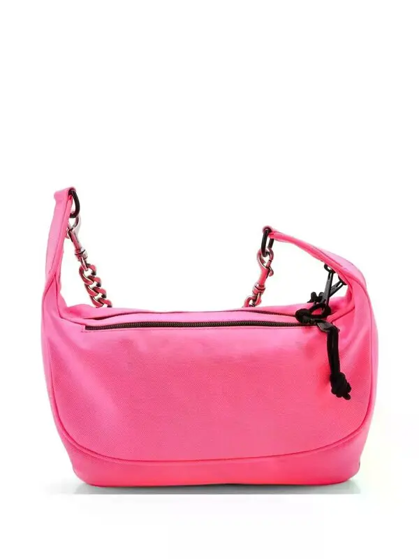 Balenciaga Raver Chain Canvas Shoulder Bag