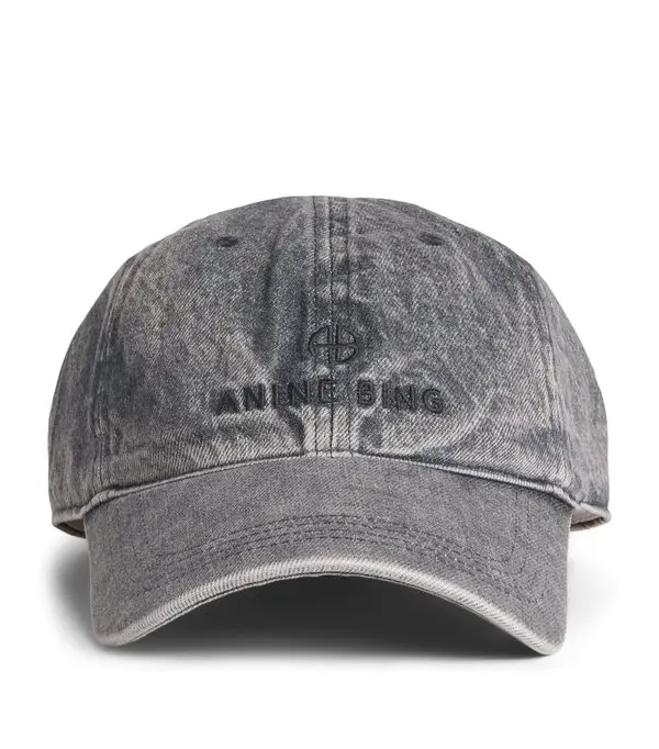 ANINE BING Jeremy Baseball Cap - Grey