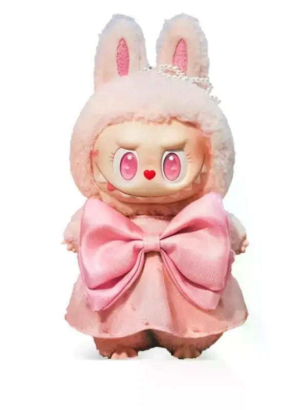 POP MART Labubu The Monsters Mokoko Figurine - Pink
