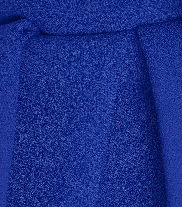 ROKSANDA Margot Midi Dress With Puff Sleeves - Blue