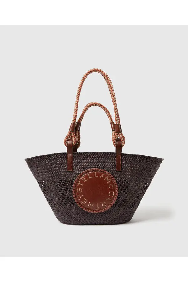 Stella McCartney Logo Rope Basket Bag