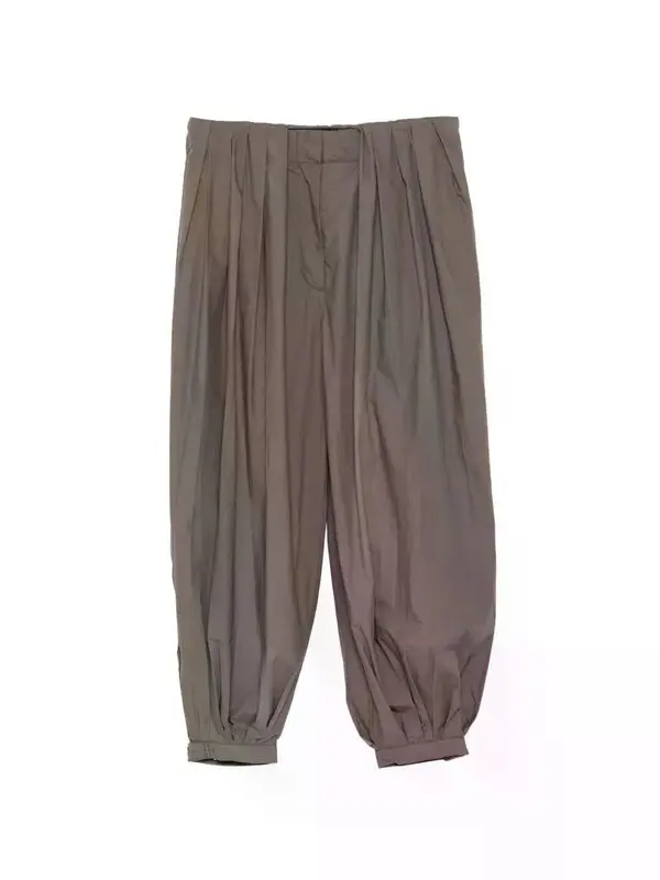 OPEN YY Gathered Trousers - Grey
