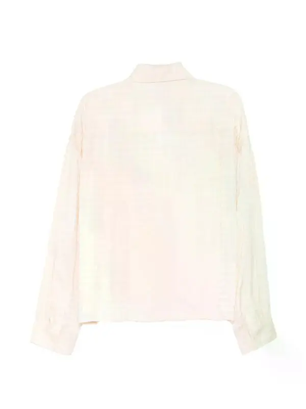 OPEN YY Checked Bead-pockets Shirt