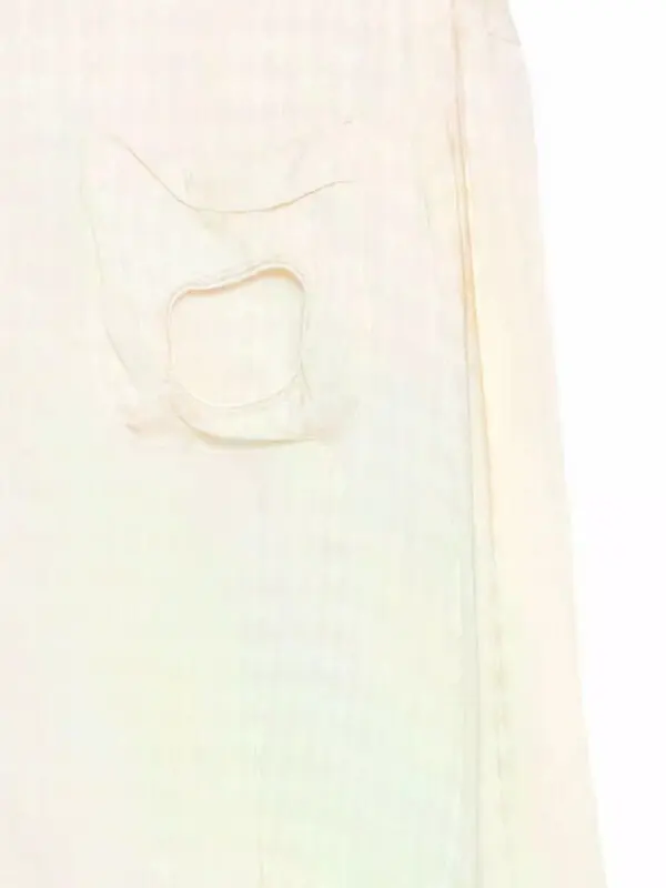 OPEN YY Checked Bead-pockets Shirt