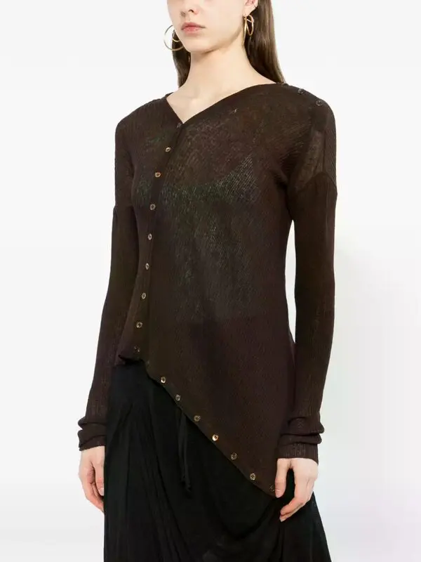 OPEN YY Convertible Draped Cardigan