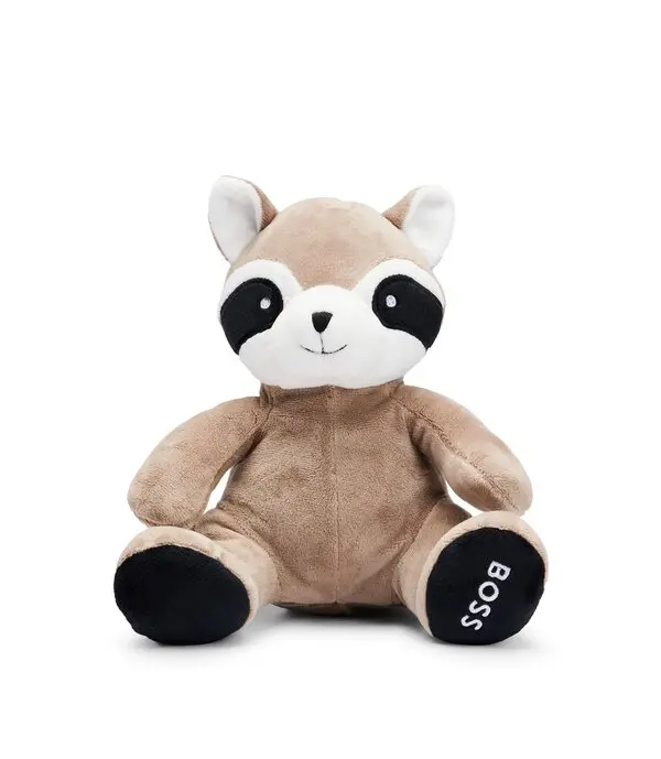 BOSS Branded Faux-fur Red Panda For Babies - Brown