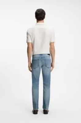 BOSS Delaware Slim-fit Stretch Denim Jeans