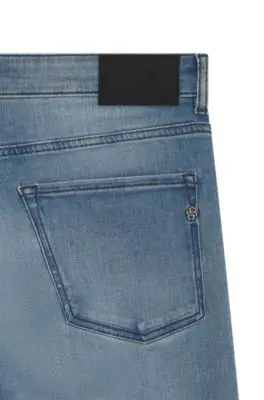 BOSS Delaware Slim-fit Stretch Denim Jeans