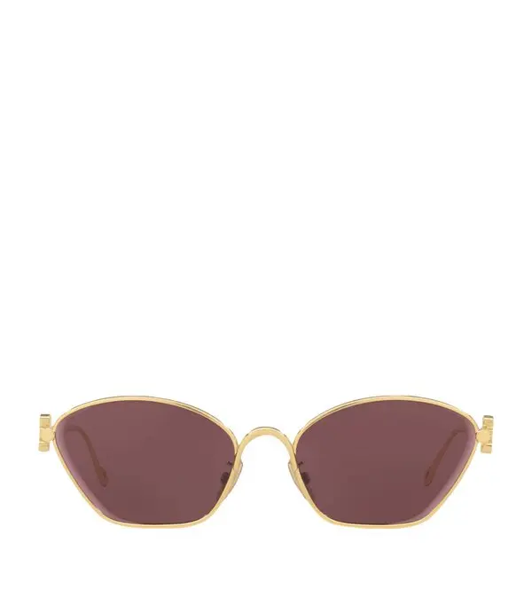 Loewe Anagram Hexagonal Sunglasses