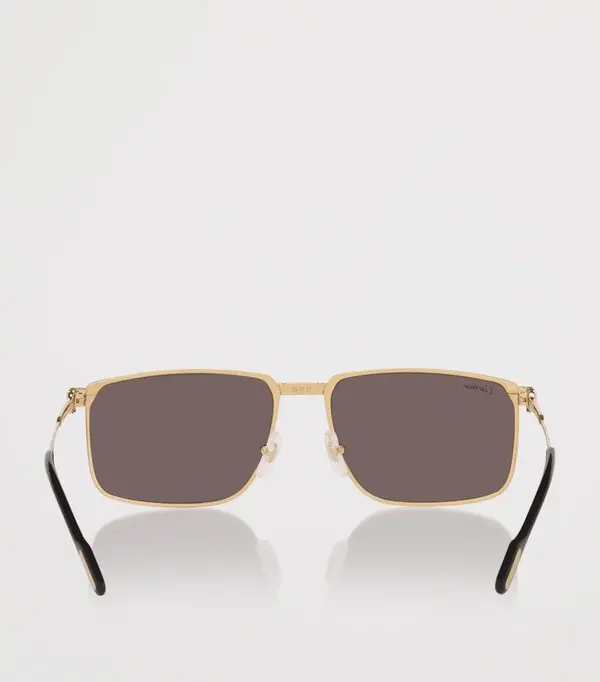 Cartier Rectangle Frame Sunglasses