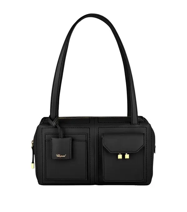 Chopard Ice Cube Leather Shoulder Bag