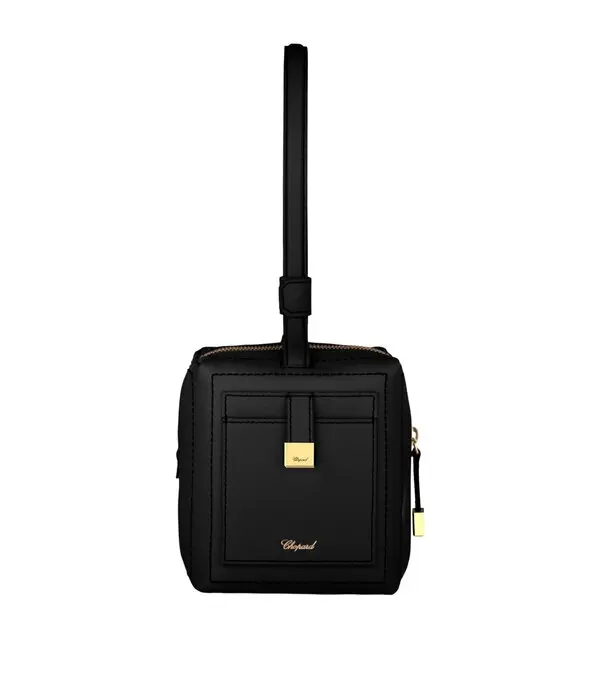 Chopard Mini Leather Ice Cube Top-handle Bag