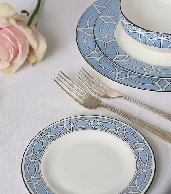 O.W.LONDON Set Of 2 Loop Dessert Plates