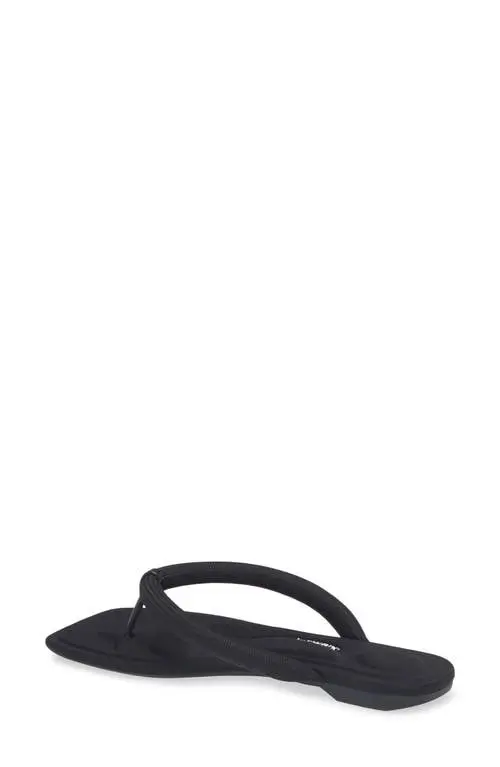 Alexander Wang Jenna Tubular Strap Flip Flop - Black