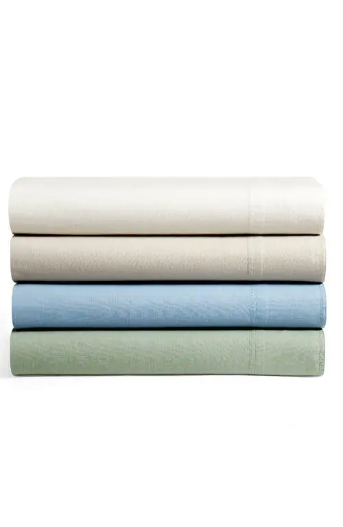 Dkny Vintage Washed Cotton Sheet Set - Ivory