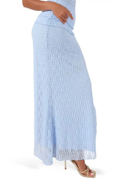 PETAL & PUP Faeriel Lace Knit Maxi Skirt