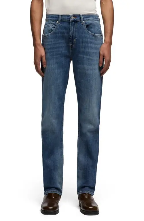 7 For All Mankind Straight Leg Jeans - Covewash