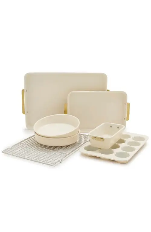 GREENPAN Reserve Bakeware 7-piece Set - Cream