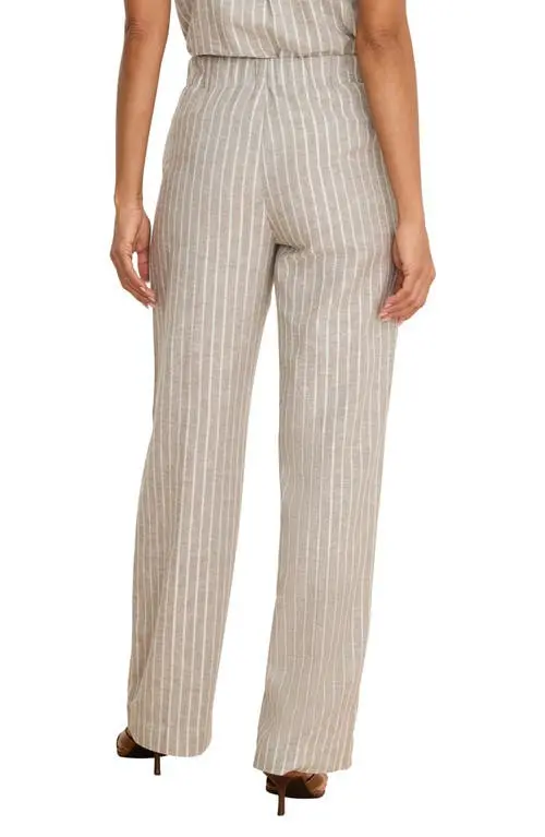 NIC+ZOE Highland Linen Blend Wide Leg Pants