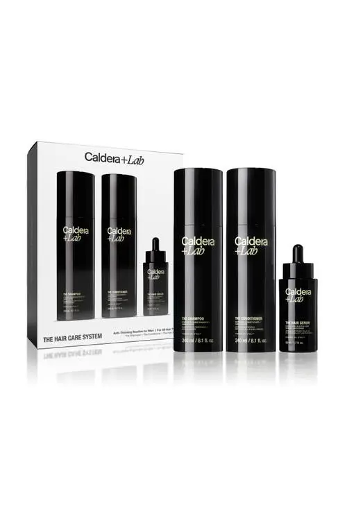 CALDERA + LAB The Hair Care System Set - No Color