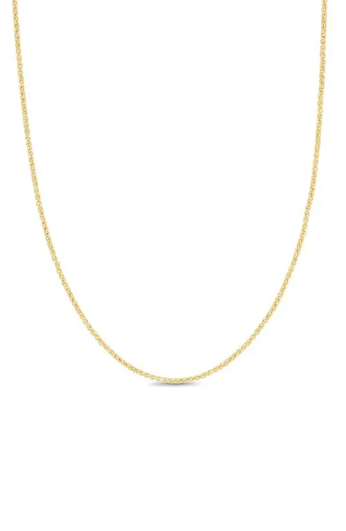 Bony Levy 14k Gold Wheat Chain Necklace - 14ky
