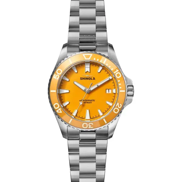 Shinola Monster Lake Huron Automatic Diver Watch - Sun Lake