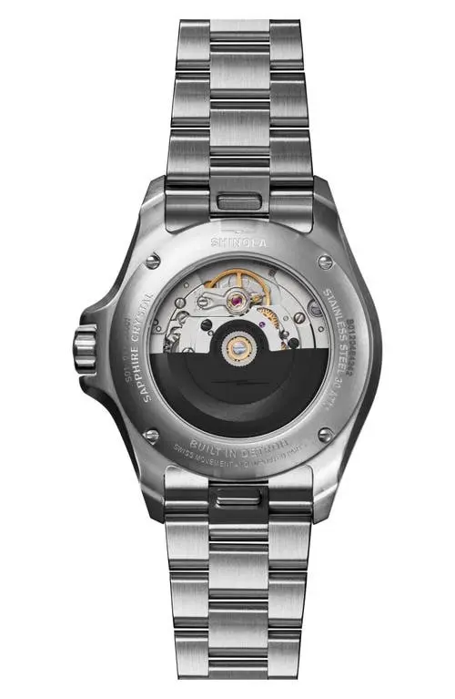 Shinola Monster Lake Huron Automatic Diver Watch - Sun Lake