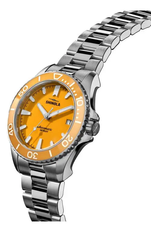 Shinola Monster Lake Huron Automatic Diver Watch - Sun Lake