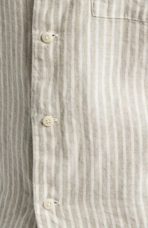 ALEX CRANE Organic Linen Camp Shirt - Saltlines