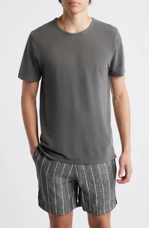 ALEX CRANE Organic Cotton Crewneck T-shirt - Slate
