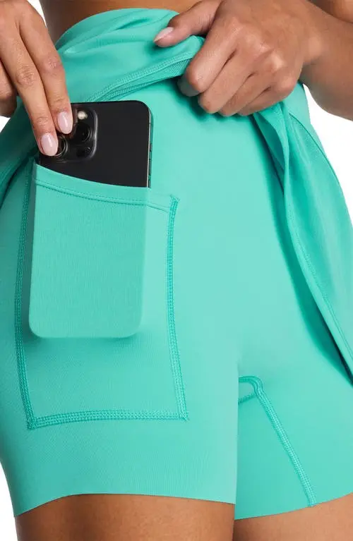 Spanx Coreluxe Meshery Skort - Tidepool