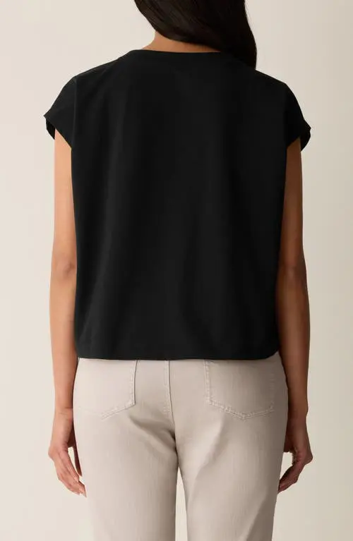 Eileen Fisher Organic Cotton Blend T-shirt