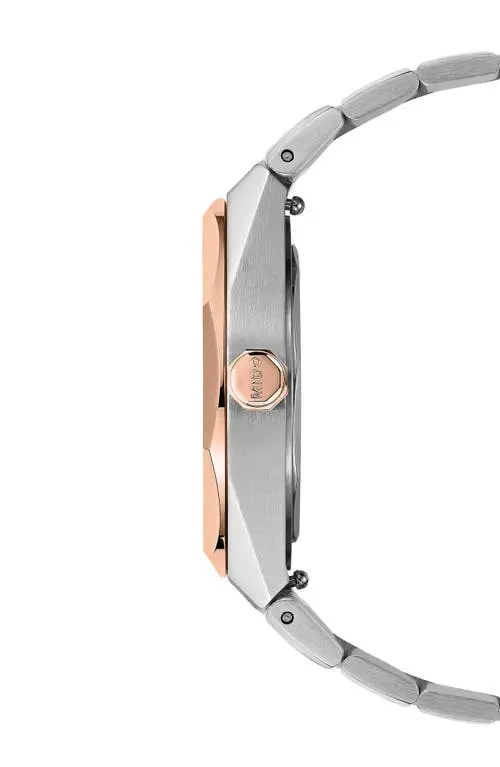 MIDO Multifort Two-tone Automatic Watch - Black