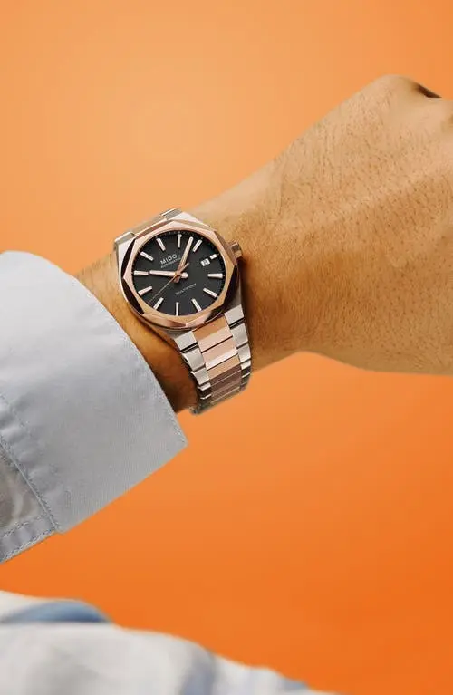 MIDO Multifort Two-tone Automatic Watch - Black