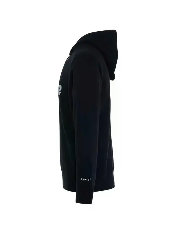 Sacai Graphic-print Drawstring Hoodie
