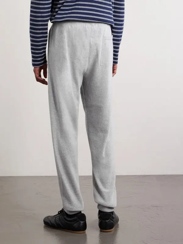 Mr P. Tapered Merino Wool And Cashmere-blend Sweatpants - Gray