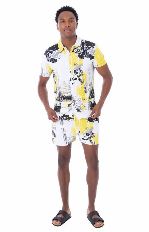 DAI MODA Unity Short Sleeve Button Up