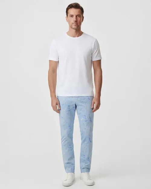 LORDS OF HARLECH Marakesh Paisley Tailored Pant - Marakesh Paisley Teal