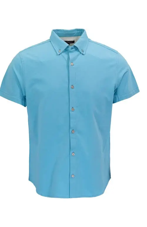 LORDS OF HARLECH Knit Shirt - Teal