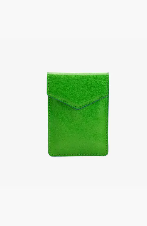 TUSK Siam Mini Card Case - Grass/indigo