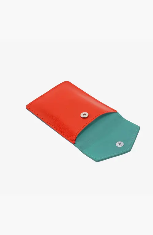 TUSK Siam Mini Card Case - Orange/sky